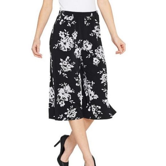 Susan Graver | Pants & Jumpsuits | Susan Graver Liquid Knit Wide Leg ...